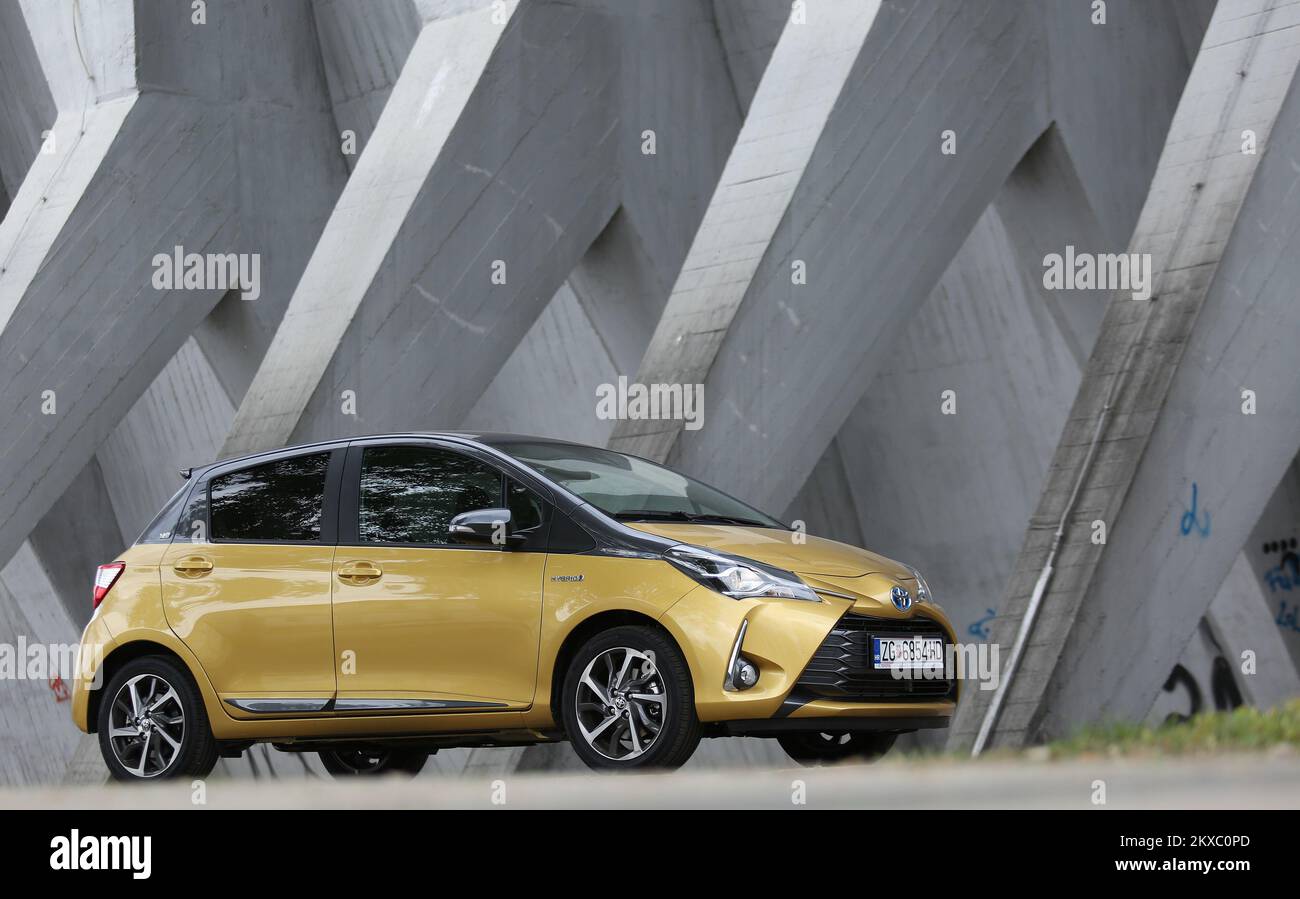 04.04.2019., Zagreb, Croatia - Car Toyota Yaris limited. Photo: Marko ...