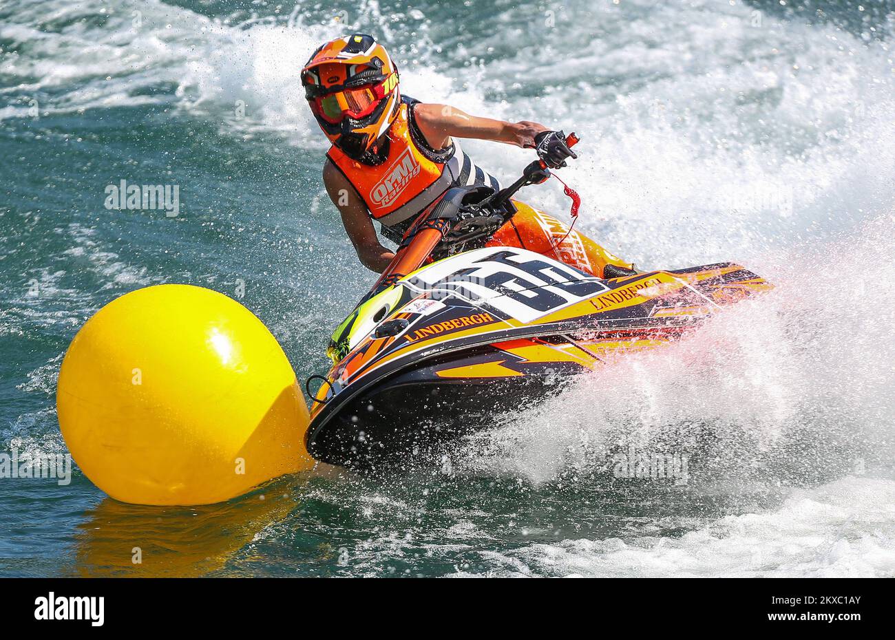 29.06.2019., Zagreb , Croatia - Final race of Aquabike European ...