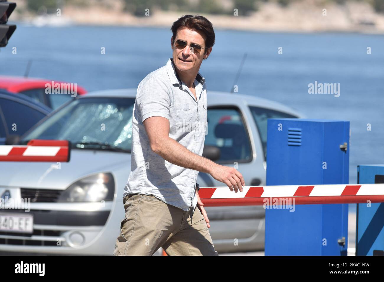 30.06.2019., Sibenik, Croatia - Croatian American actor Goran Visnjic in his hometown Photo ...