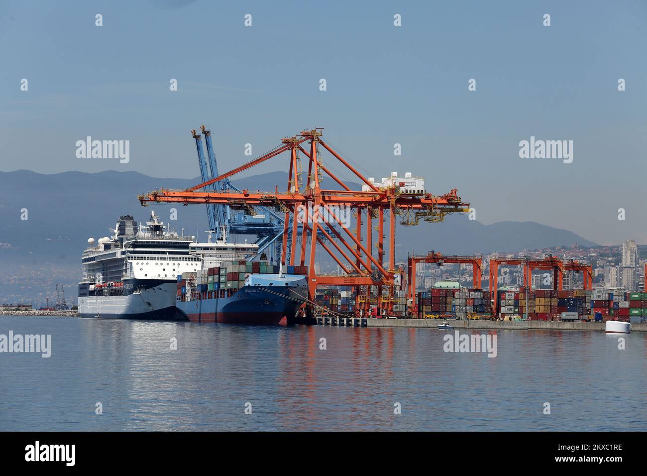01.07.2019., Croatia, Rijeka - Cruise ship Celebrity Constellation on ...