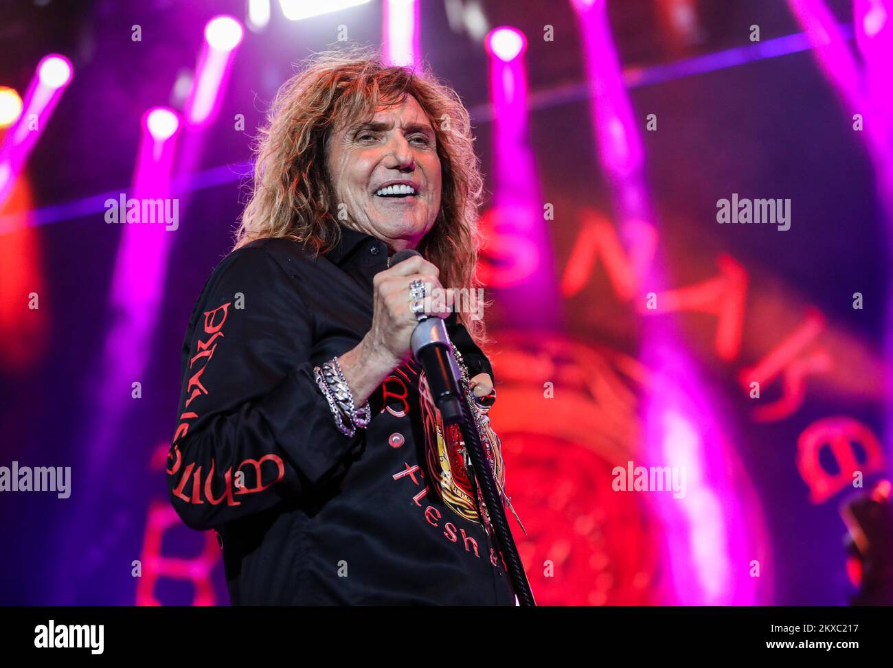 EDITORIAL USE ONLY 03.07.2019,Zagreb, Croatia - ritish rock legends ...