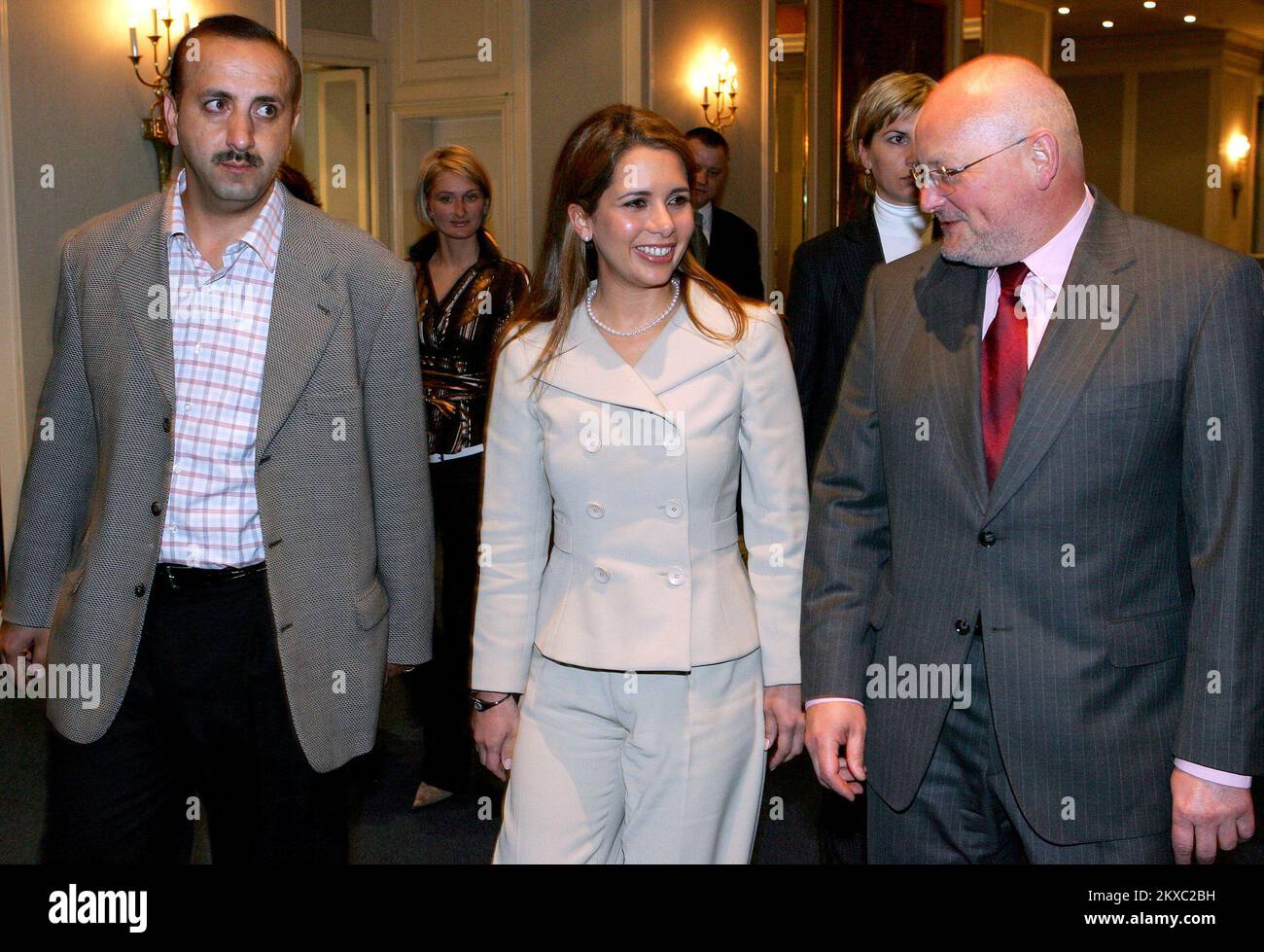 FILE PHOTO 11.04.2006., Zagreb - Princess Haya Bint al Hussein.Princess ...