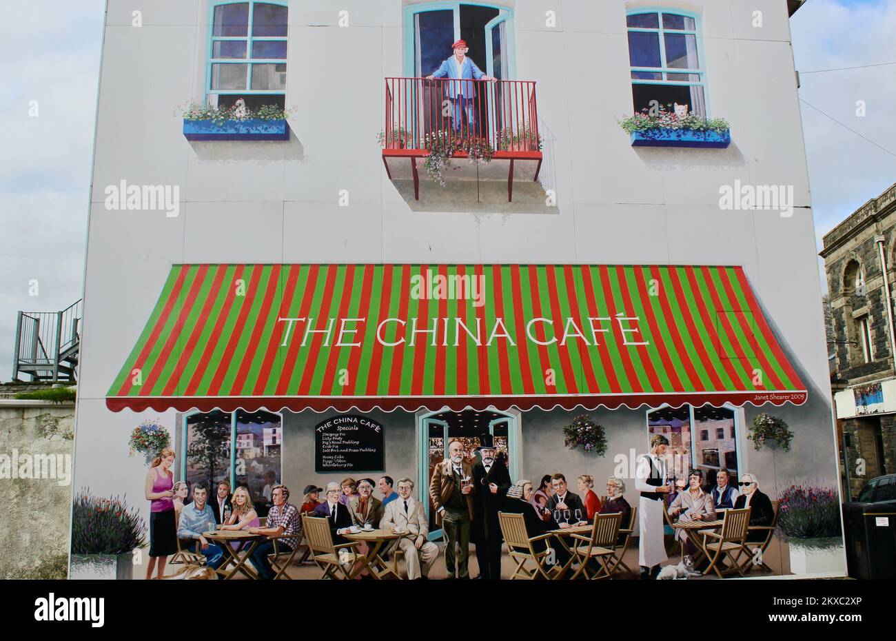 Suzan Vagoose - The China Cafe, St Austell, Cornwall, - Daphne du ...