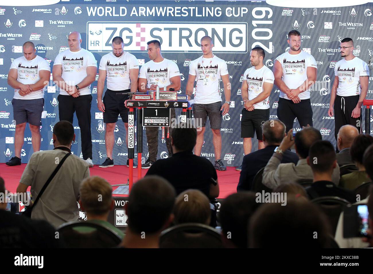 07.07.2019., Zagreb, Croatia - World Armwrestling cup ZG Strong in ...