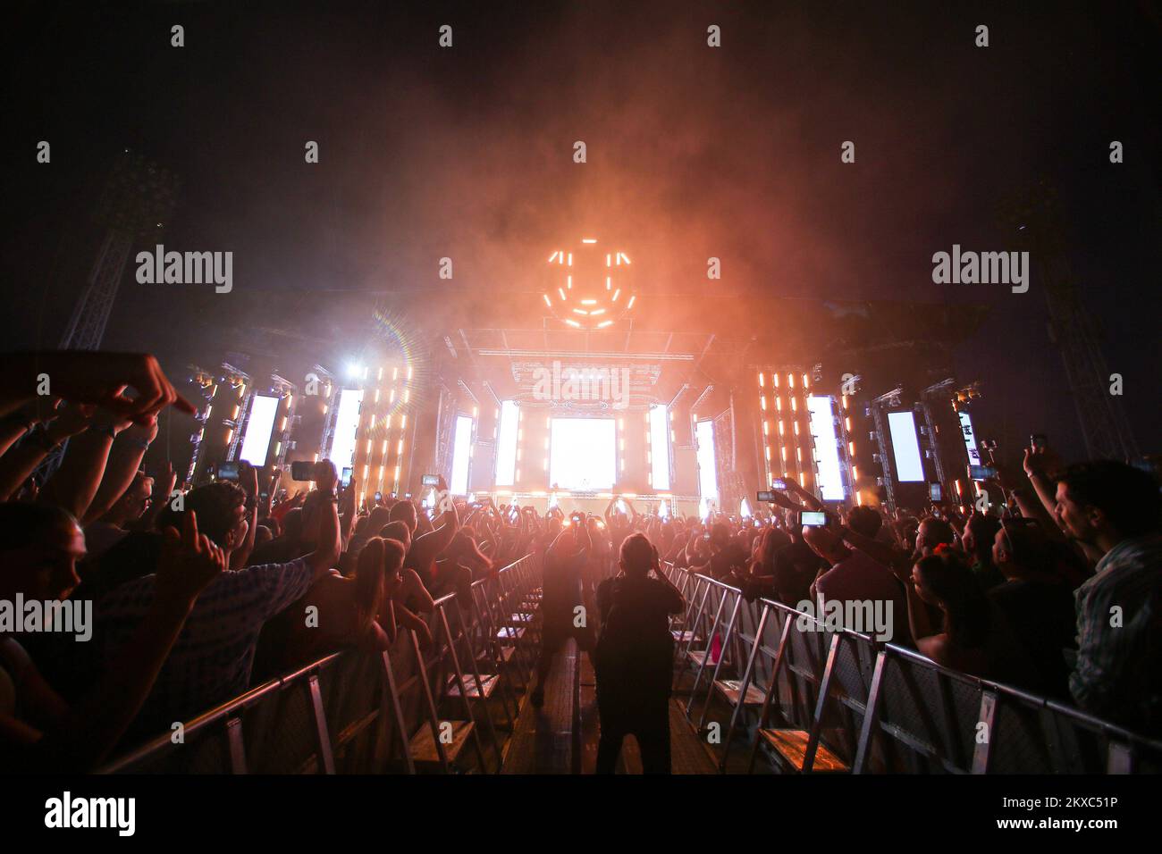 12.07.2019., Croatia, Split - Ultra Europe Festival, first night. David ...