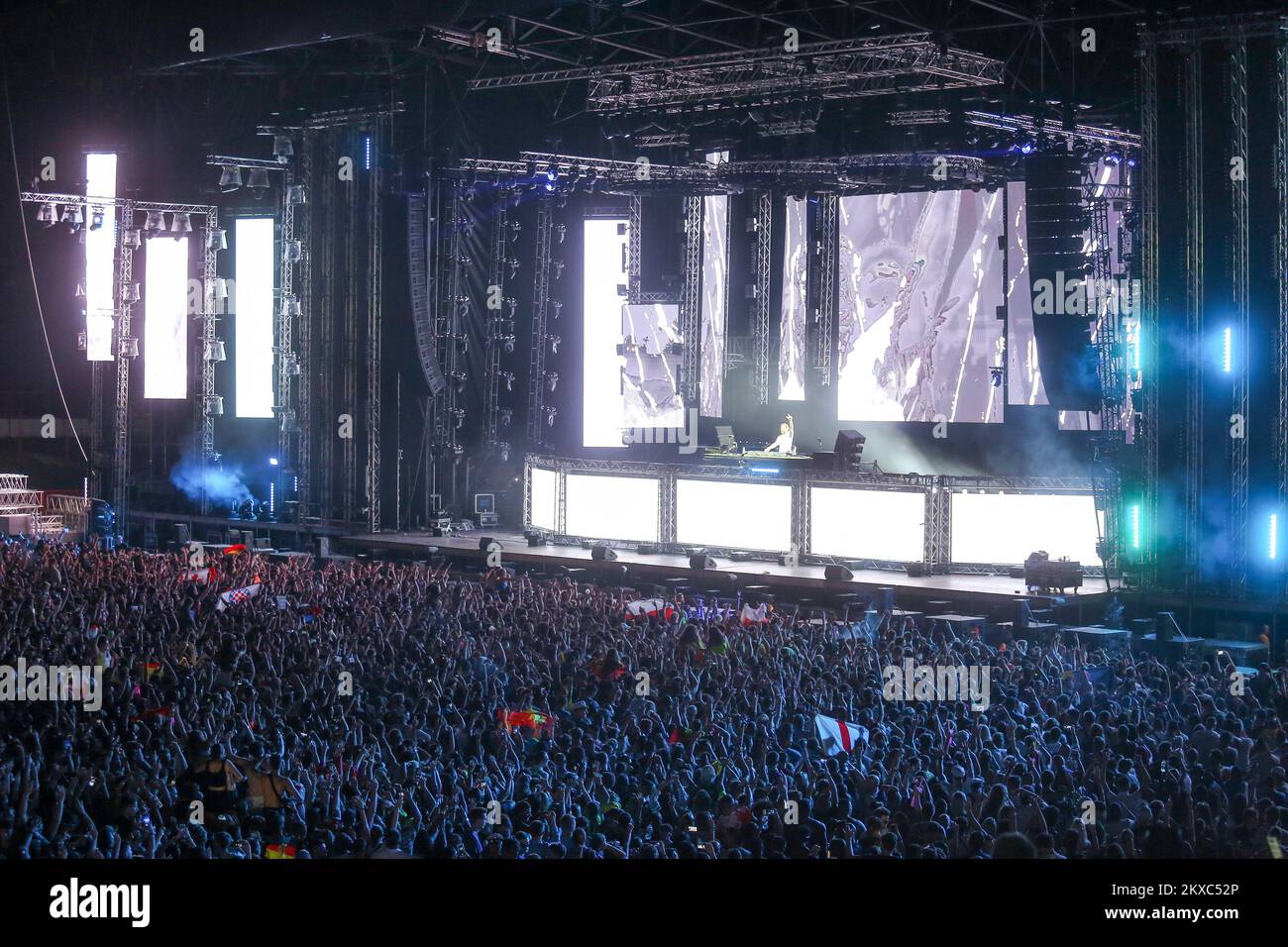 12.07.2019., Croatia, Split - Ultra Europe Festival, first night. David ...