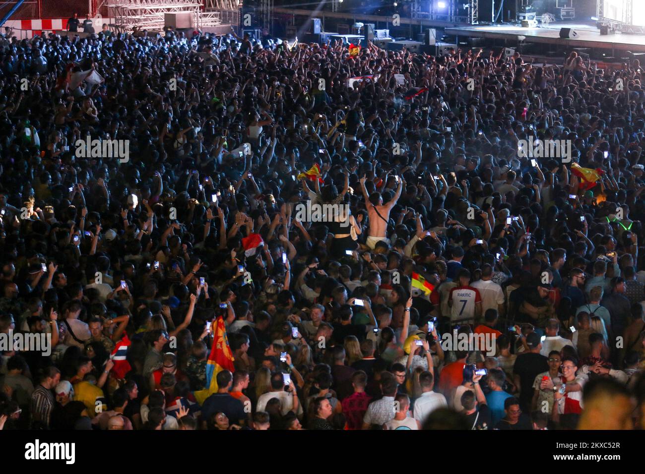 12.07.2019., Croatia, Split - Ultra Europe Festival, first night. David ...