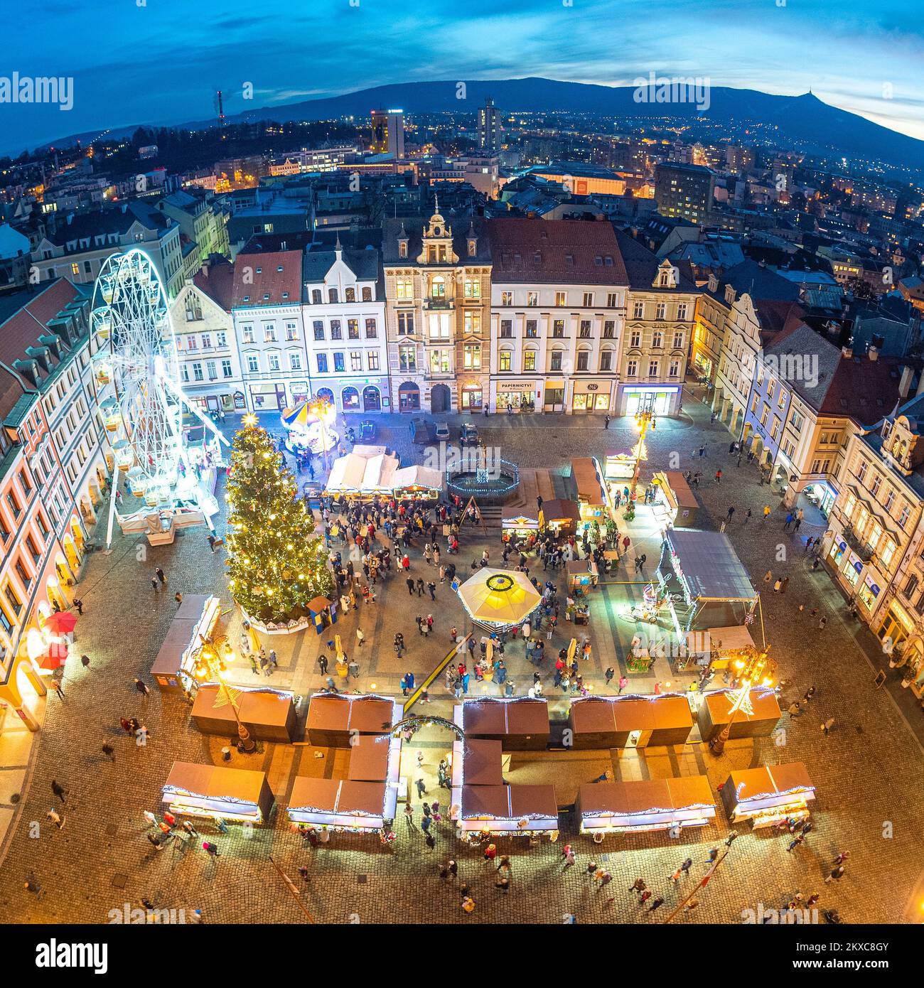 Liberec, Czech Republic. 30th Nov, 2022. Christmas markets on the Dr. E ...