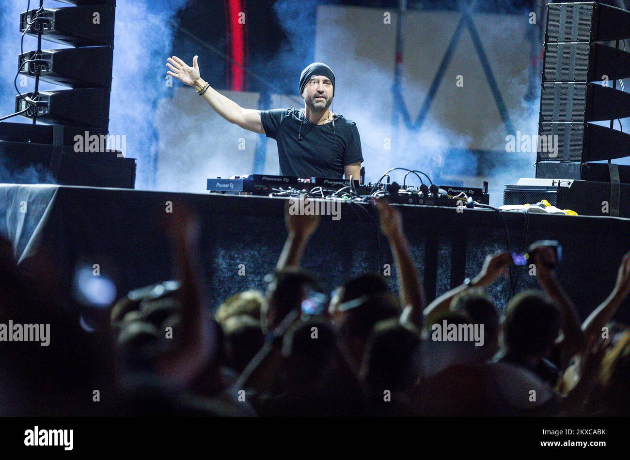 20.07.2019., Croatia, Umag - 30th Blue Lagoon Croatia Open Umag 2019 Party nights, Swiss DJ Mike ...