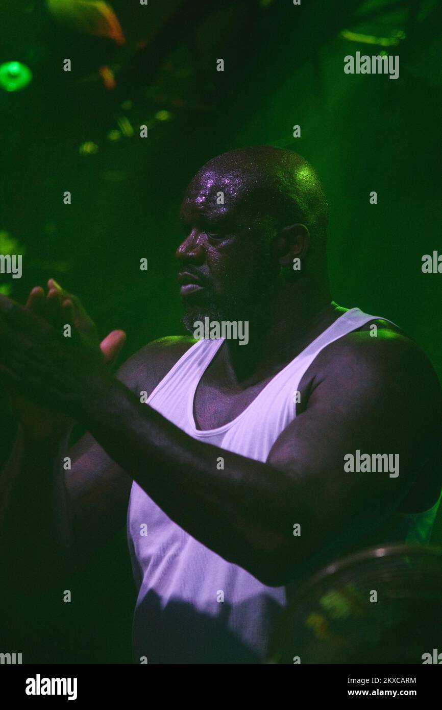 23.07.2019., Croatia, Novalja - Shaquille O'Neal was performing as DJ Diesel at Pow Wow festival ...