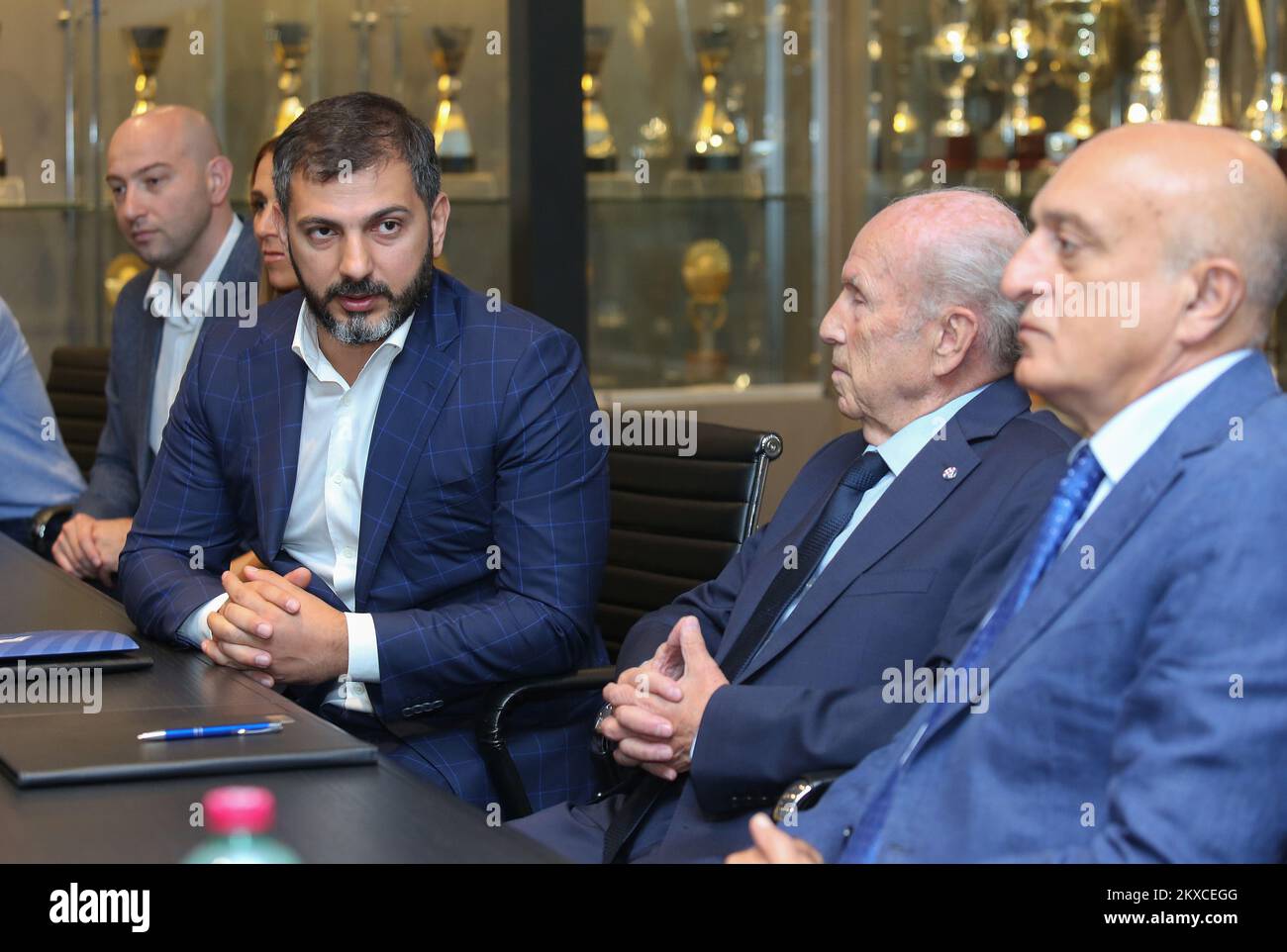 30.07.2019, Maksimir Stadium, Zagreb - Football team Dinamo signed a ...