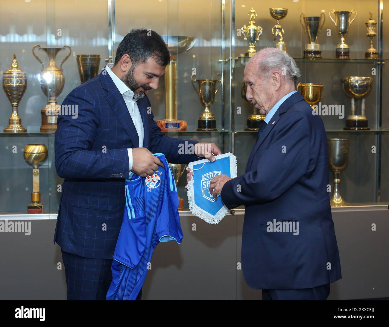 30.07.2019, Maksimir Stadium, Zagreb - Football team Dinamo signed a ...