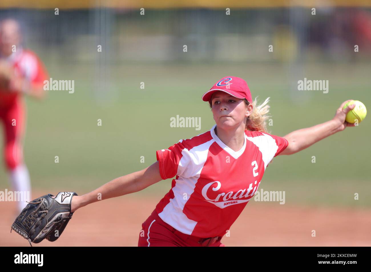 30.07.2019., Zagreb, Croatia - U16 Girls's Softball European ...