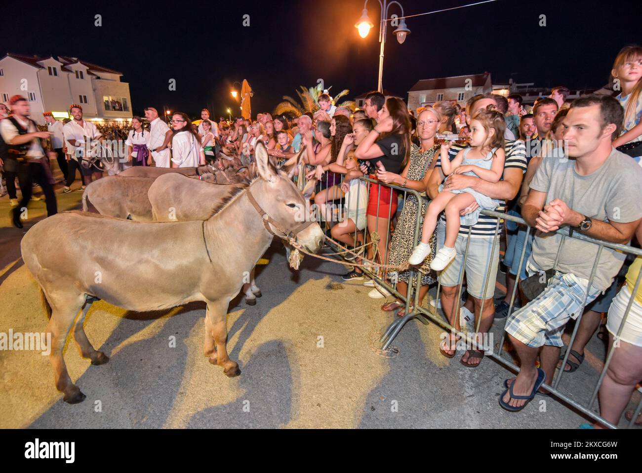 01.08.2019., Tribunj, Croatia - Traditional 52nd donkey races held in ...