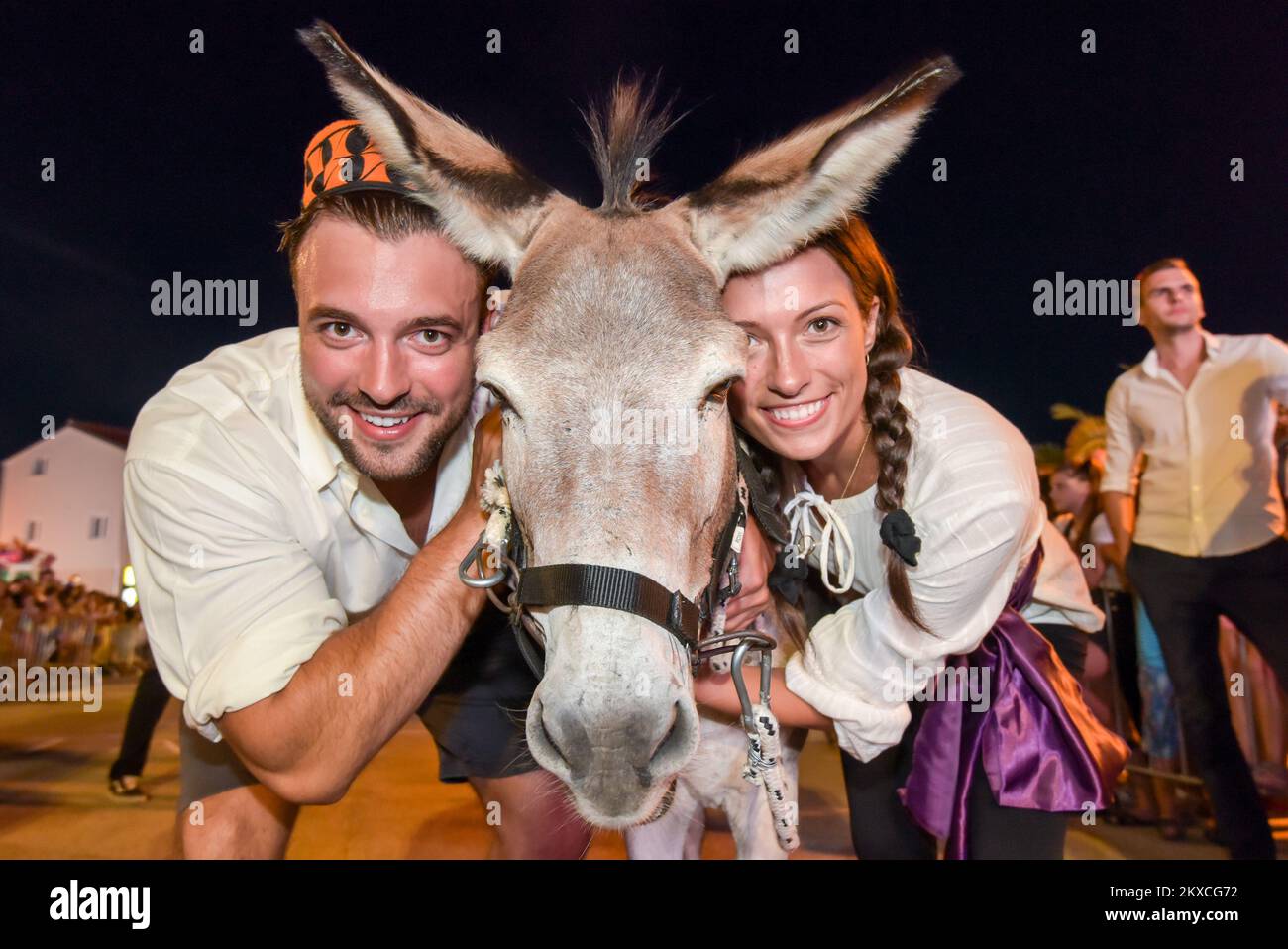 01.08.2019., Tribunj, Croatia - Traditional 52nd donkey races held in ...