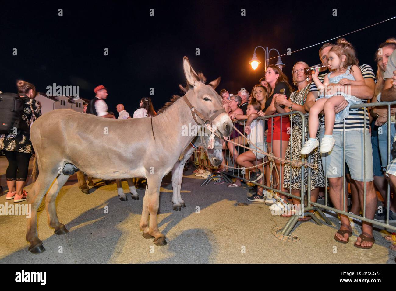 01.08.2019., Tribunj, Croatia - Traditional 52nd donkey races held in ...