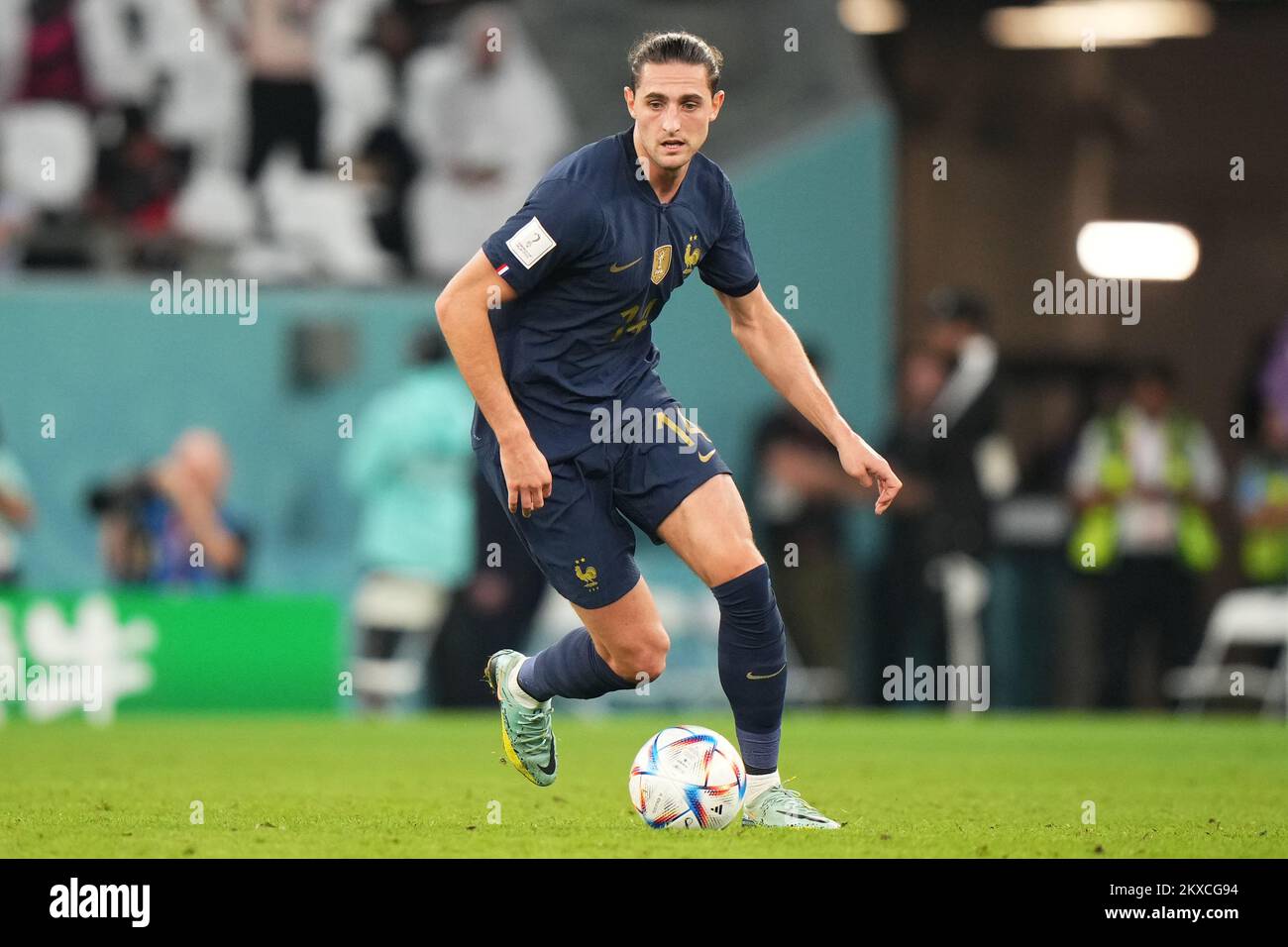 Adrien Rabiot of France during the FIFA World Cup Qatar 2022 match ...