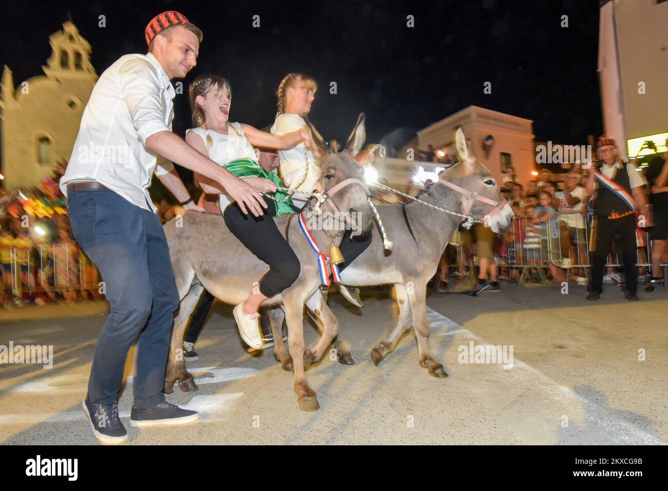 01.08.2019., Tribunj, Croatia - Traditional 52nd donkey races held in ...