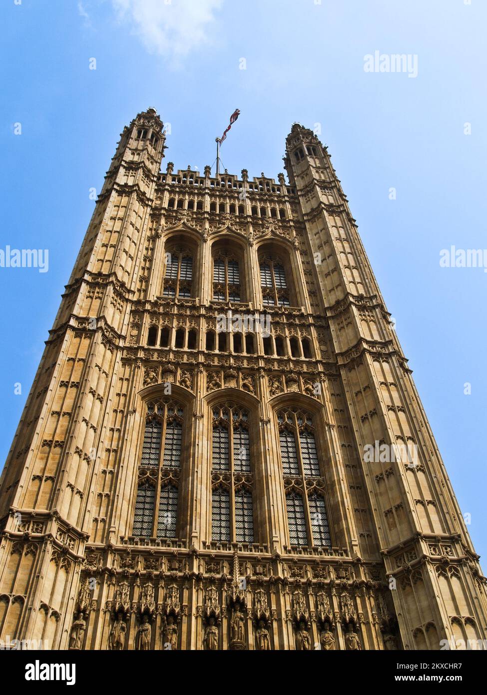 Tower of Westminster Abbey London Stock Photo - Alamy