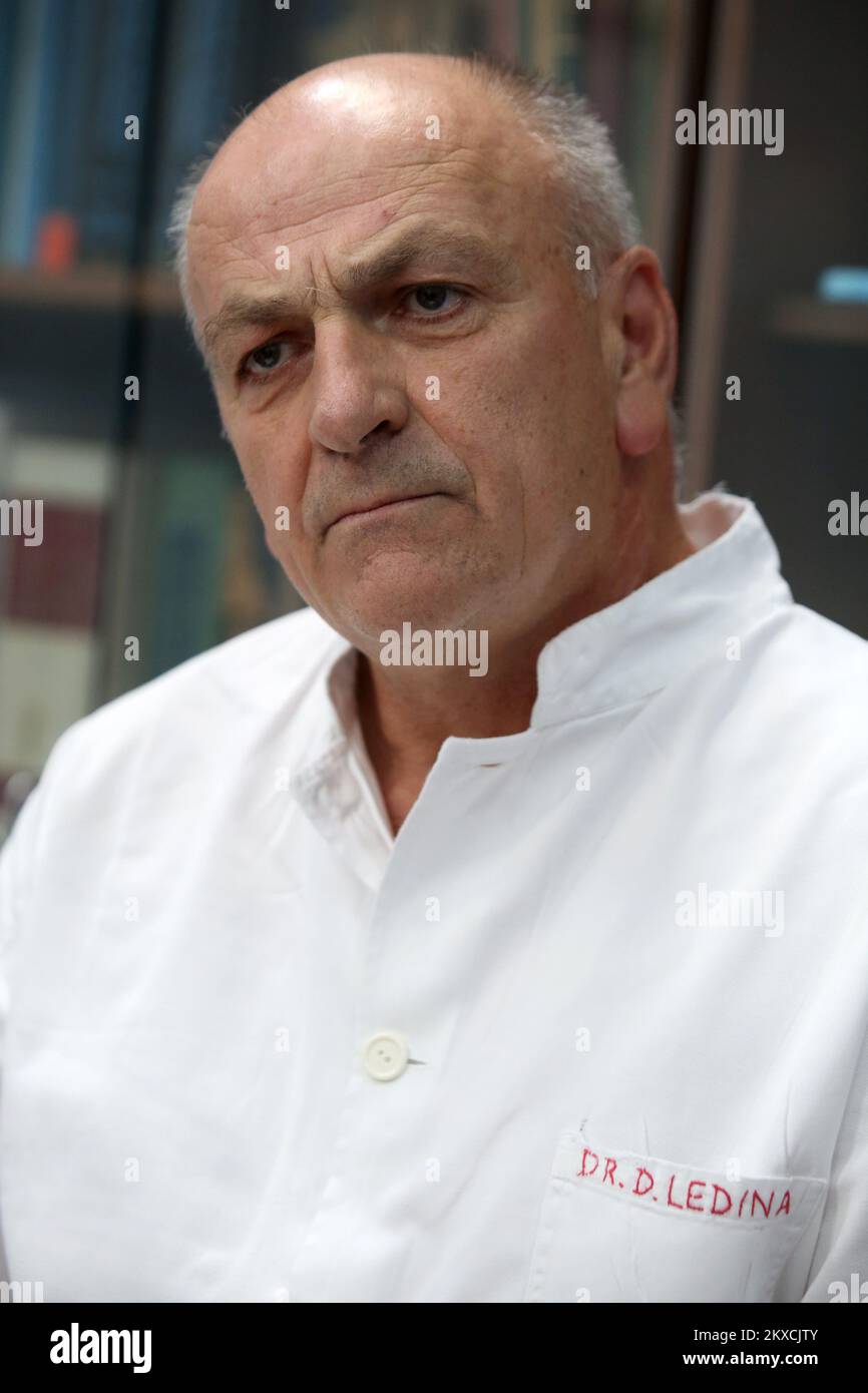 13.08.2019., Croatia, Split - Doctor Dragan Ledina from the Clinical ...