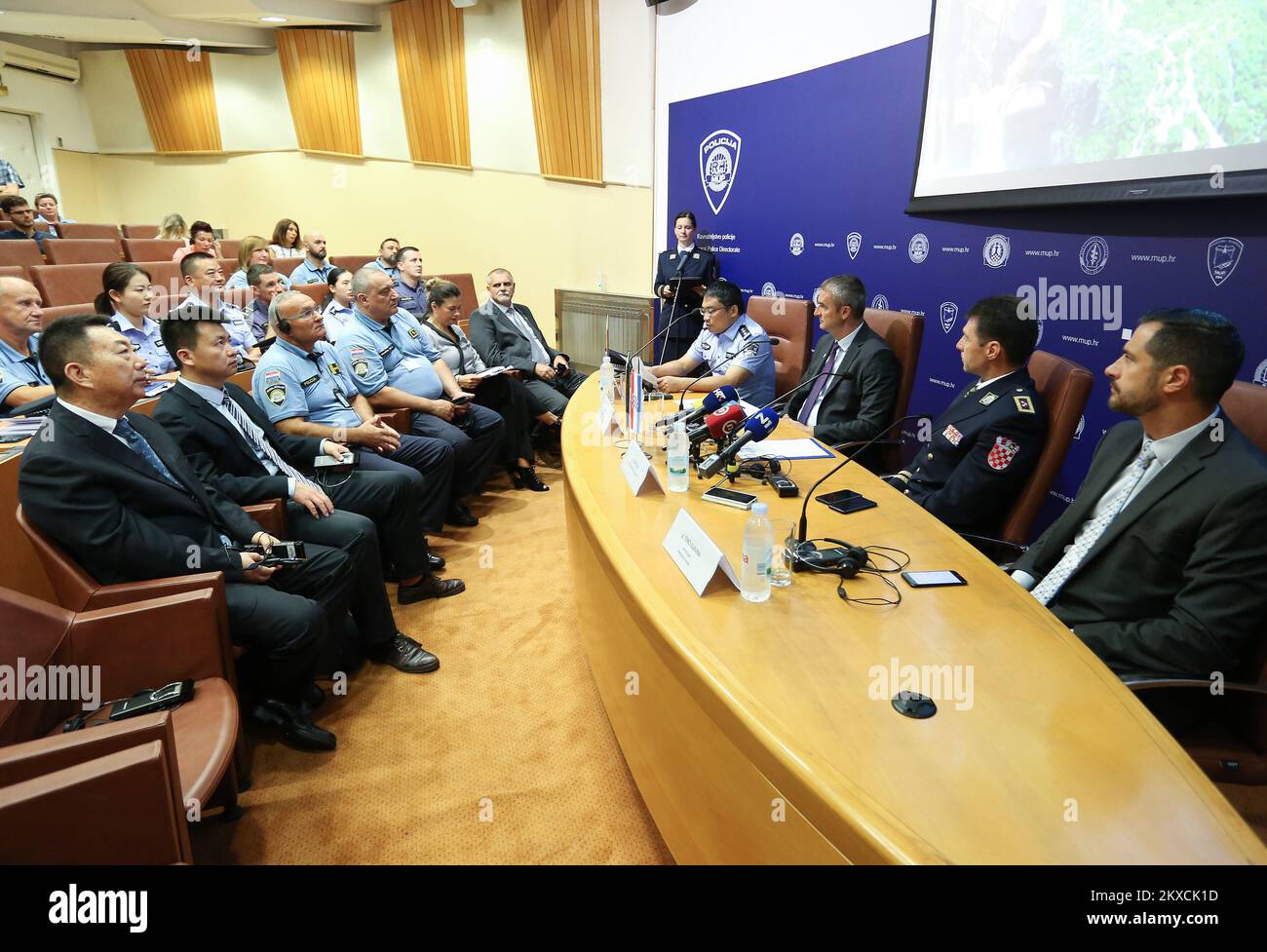 14.08.2019., Zagreb, Croatia - A press conference was held at the ...