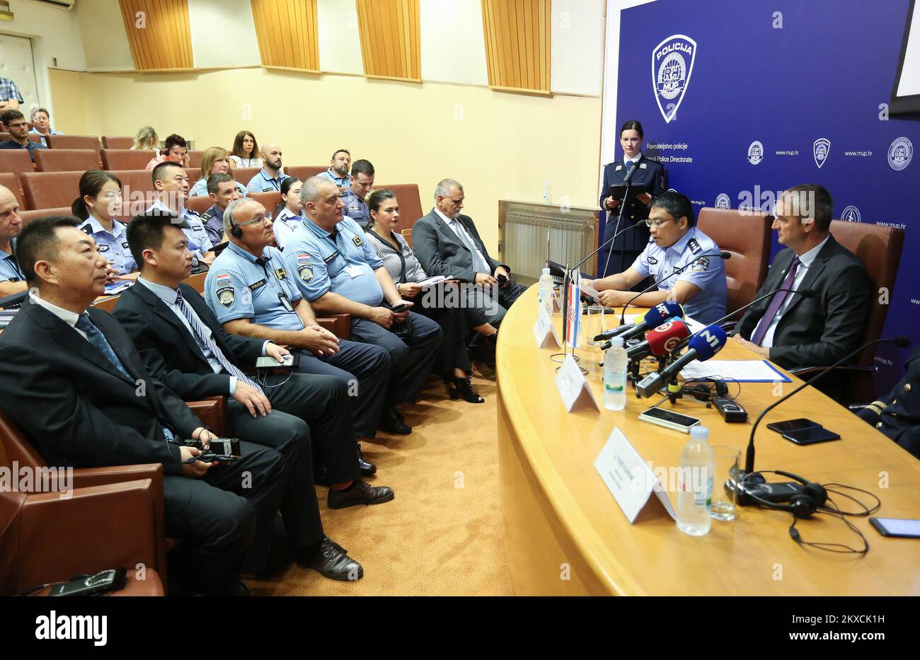 14.08.2019., Zagreb, Croatia - A press conference was held at the ...