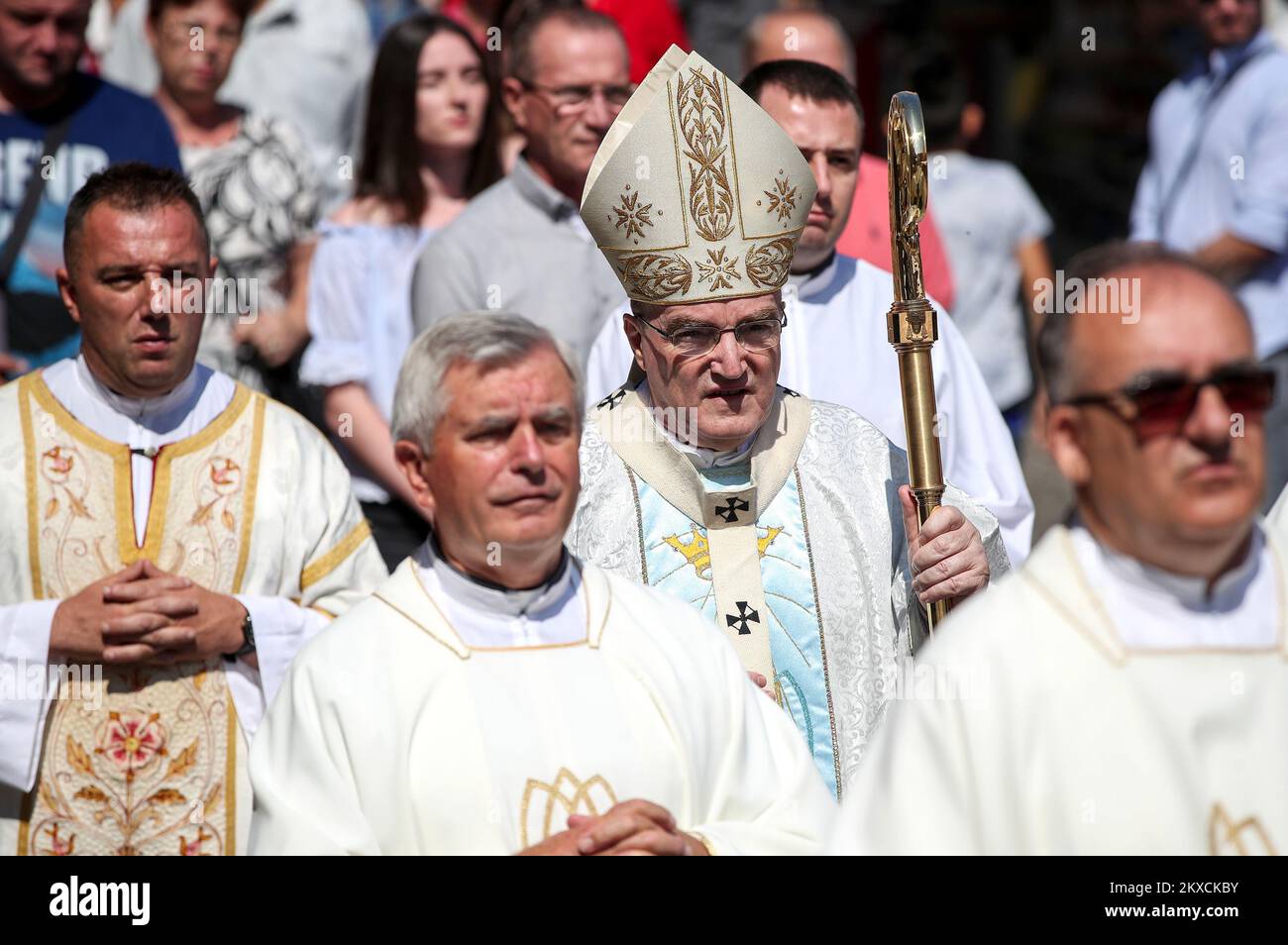 15.08.2019., Marija Bistrica, Croatia - Pilgrimage on the Feast of the ...