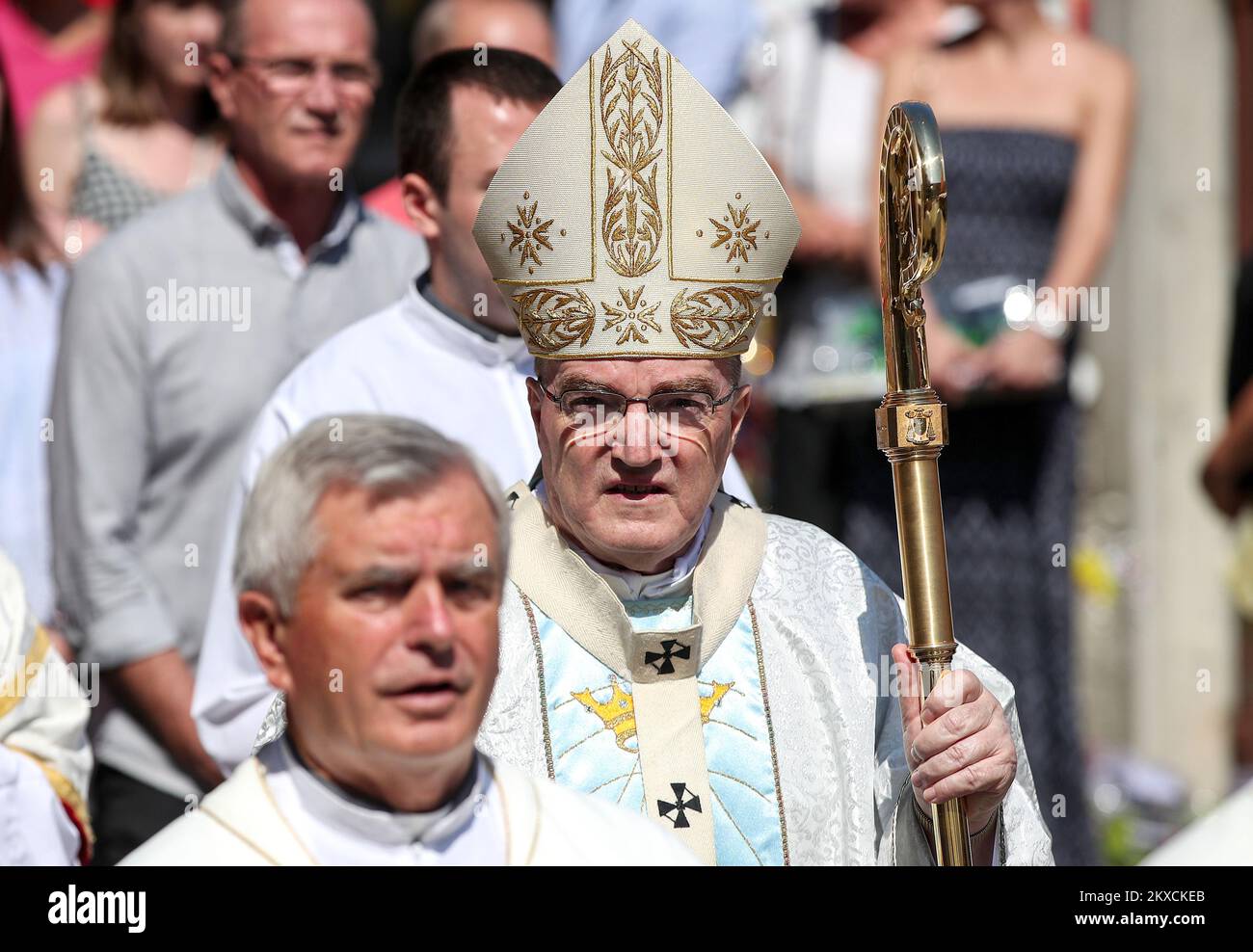 15.08.2019., Marija Bistrica, Croatia - Pilgrimage on the Feast of the ...