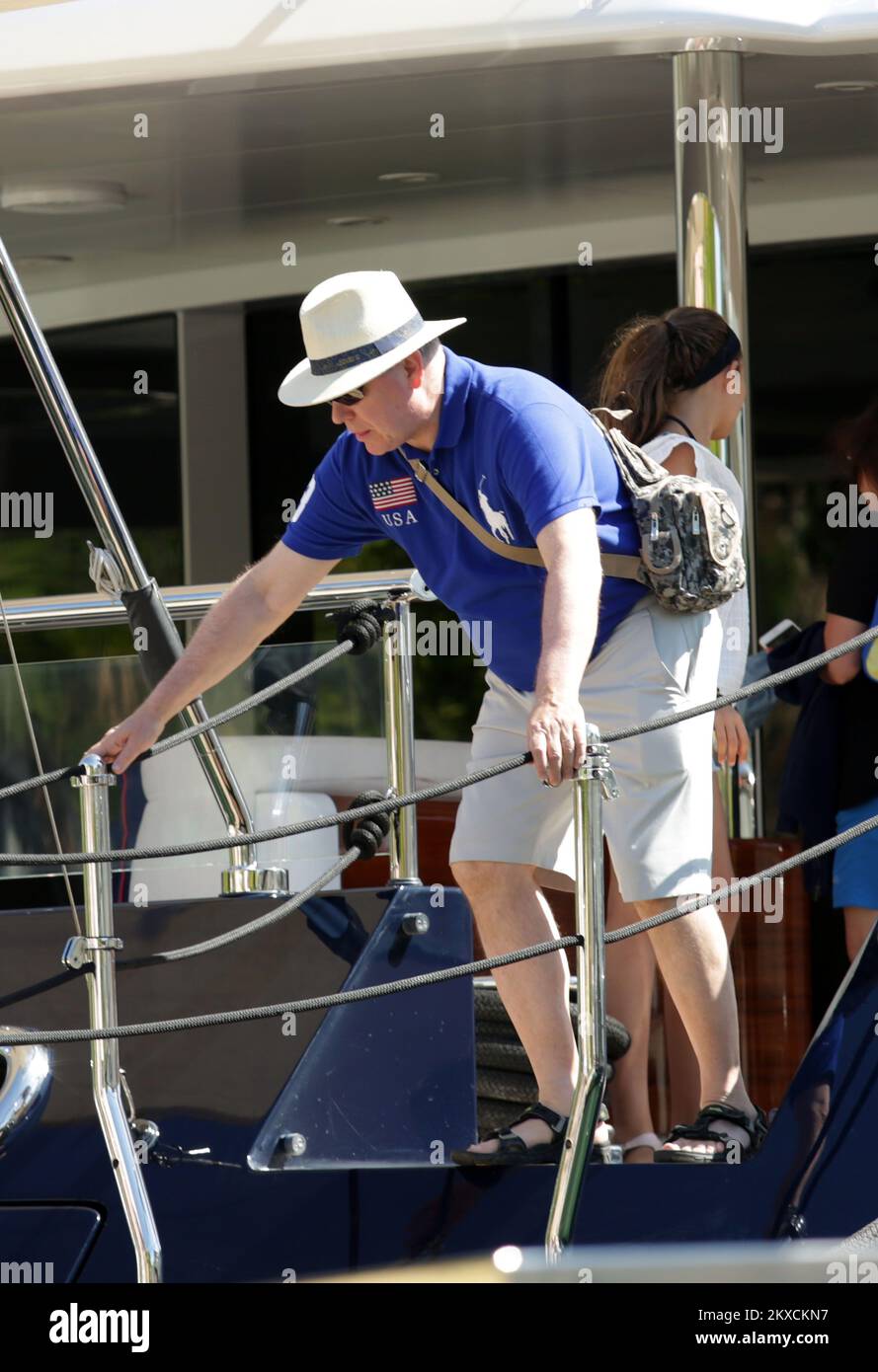 15.08.2019., Skradin, Croatia - Prince Albert II. of Monaco with family ...