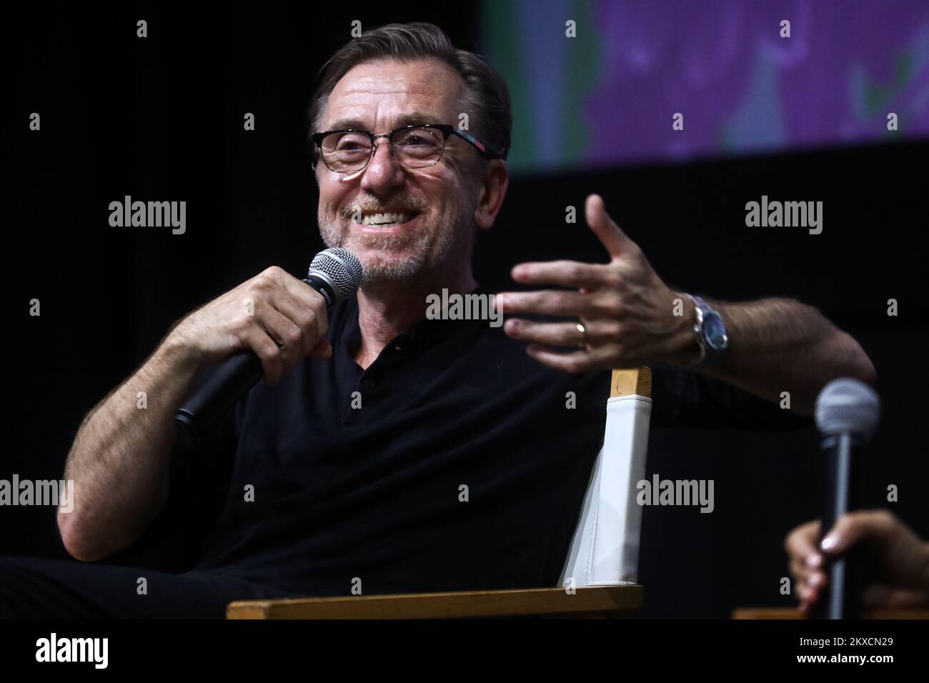 English actor Tim Roth holds a Masterclass at Meeting Point Cinema ...