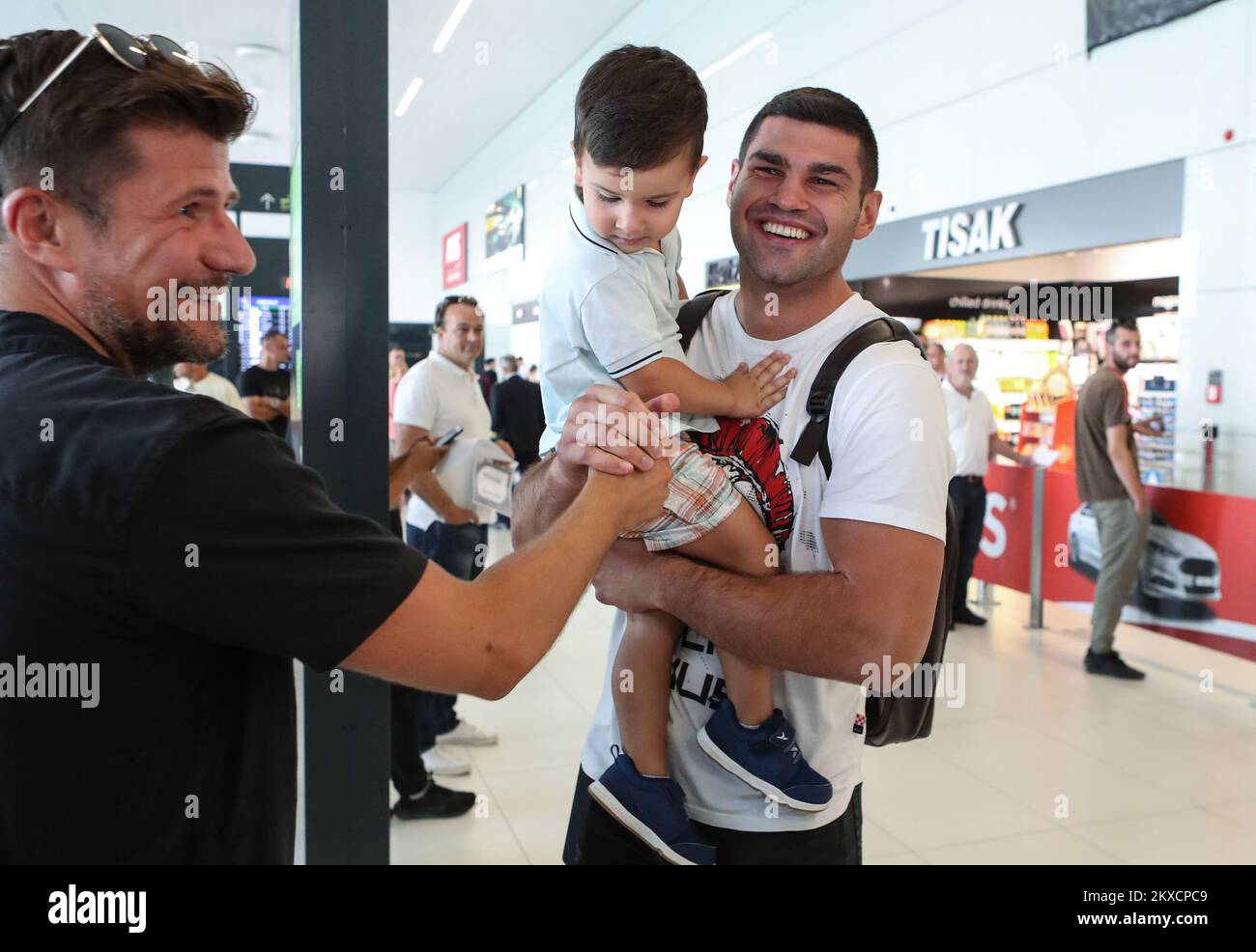 26.08.2019., Zagreb, Croatia - Croatian heavyweight boxer Filip Hrgovic ...