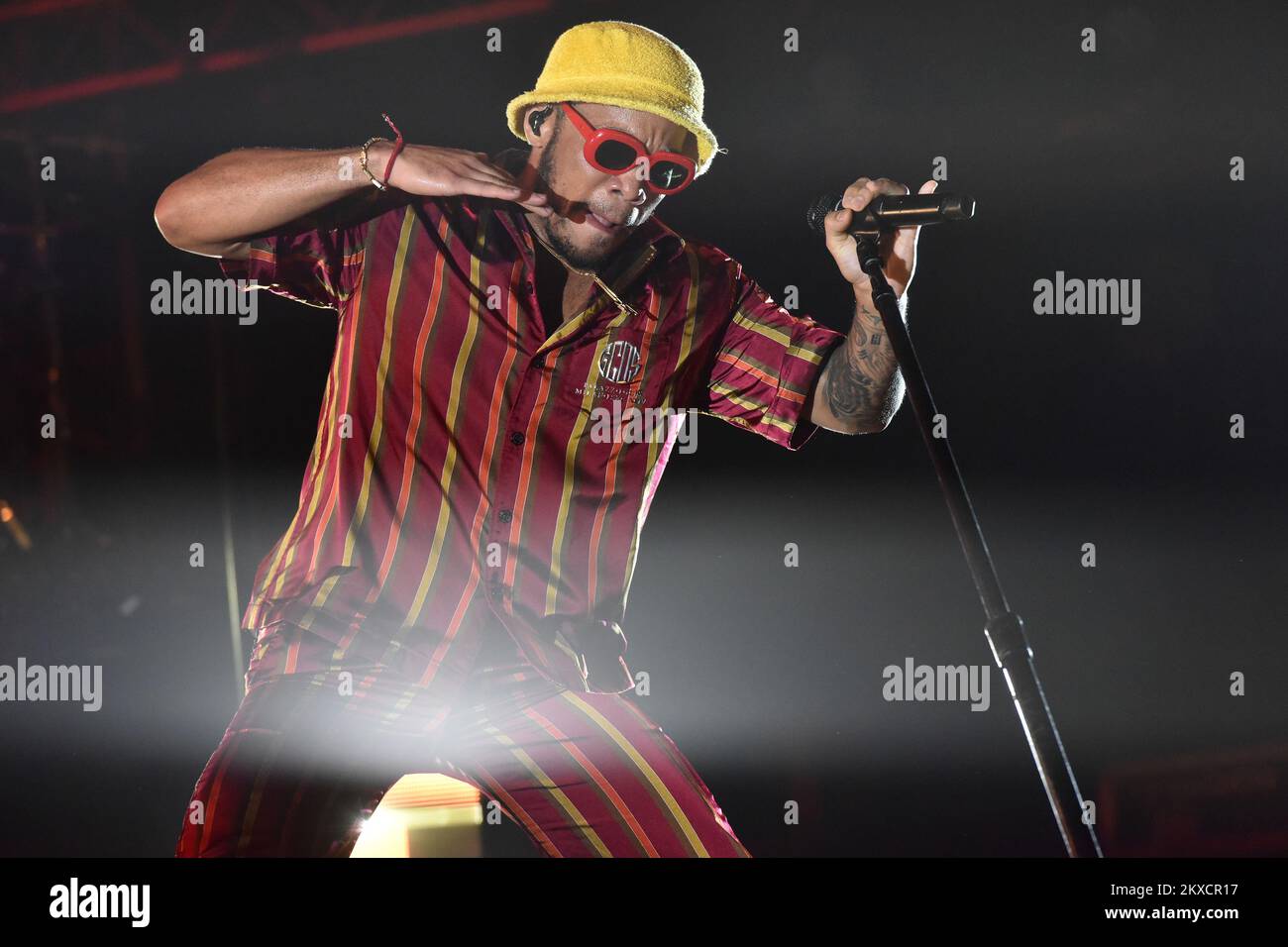 28.08.2019., Pula, Croatia - U.S singer and rapper Anderson .Paak ...