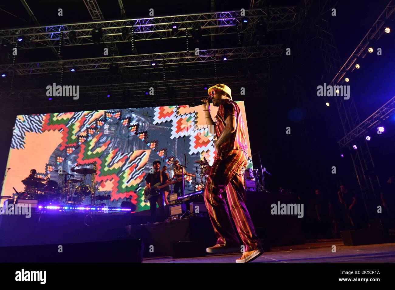 28.08.2019., Pula, Croatia - U.S singer and rapper Anderson .Paak ...
