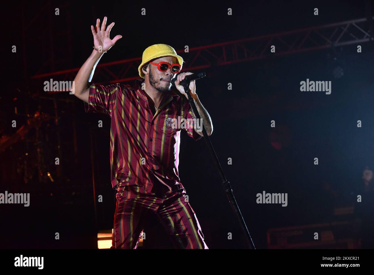 28.08.2019., Pula, Croatia - U.S singer and rapper Anderson .Paak ...