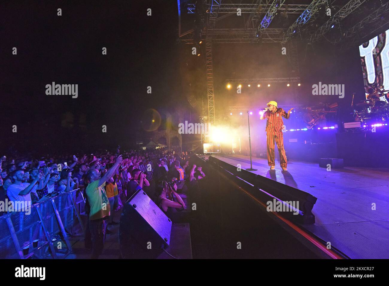 28.08.2019., Pula, Croatia - U.S singer and rapper Anderson .Paak ...