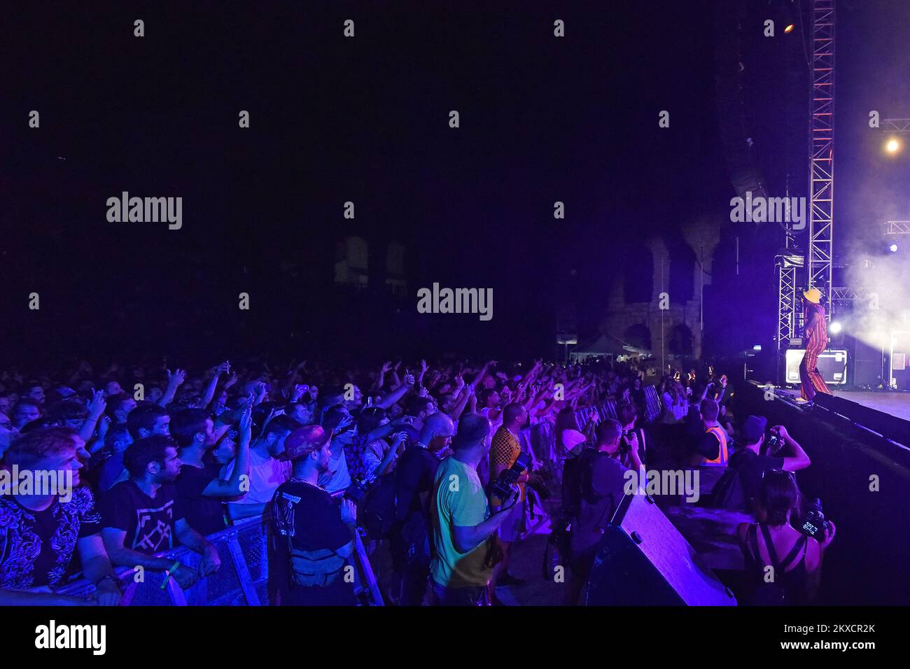 28.08.2019., Pula, Croatia - U.S singer and rapper Anderson .Paak ...