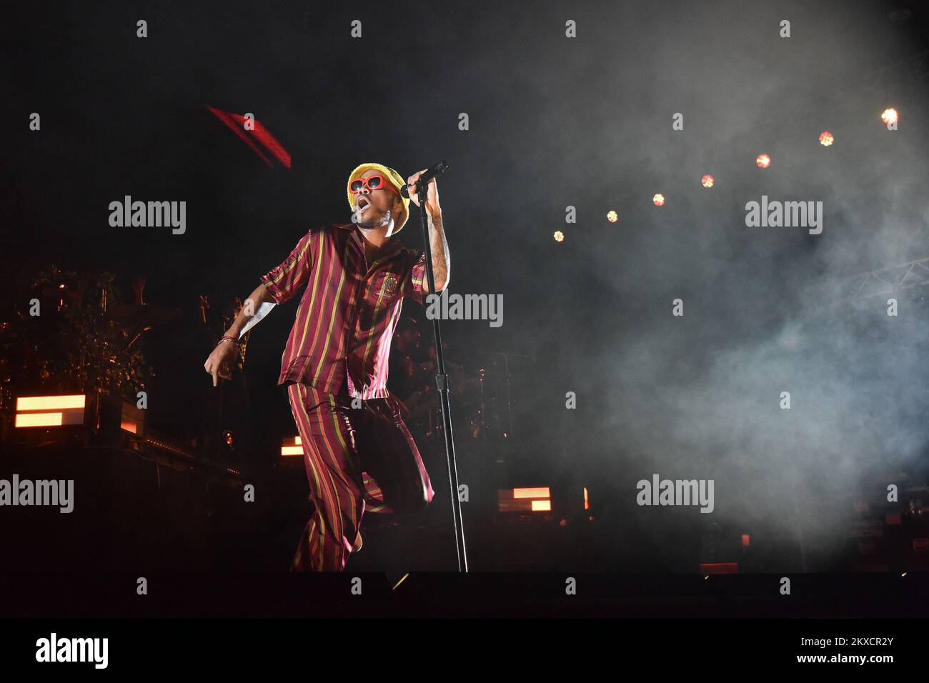 28.08.2019., Pula, Croatia - U.S singer and rapper Anderson .Paak ...