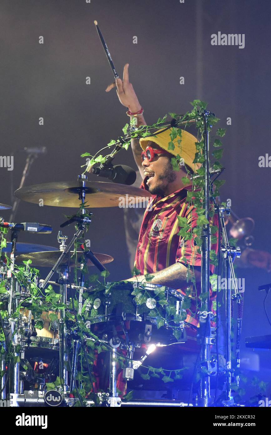 28.08.2019., Pula, Croatia - U.S singer and rapper Anderson .Paak ...