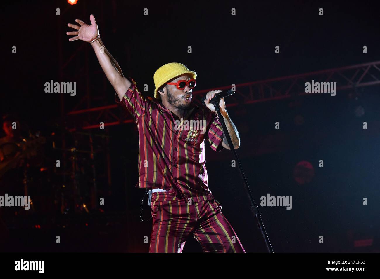 28.08.2019., Pula, Croatia - U.S singer and rapper Anderson .Paak ...