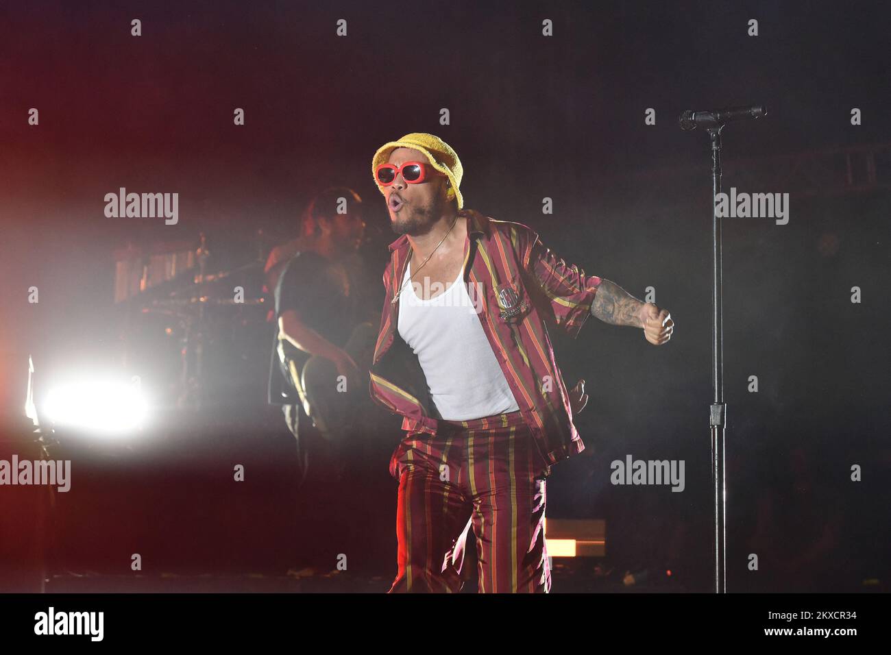 28.08.2019., Pula, Croatia - U.S singer and rapper Anderson .Paak ...