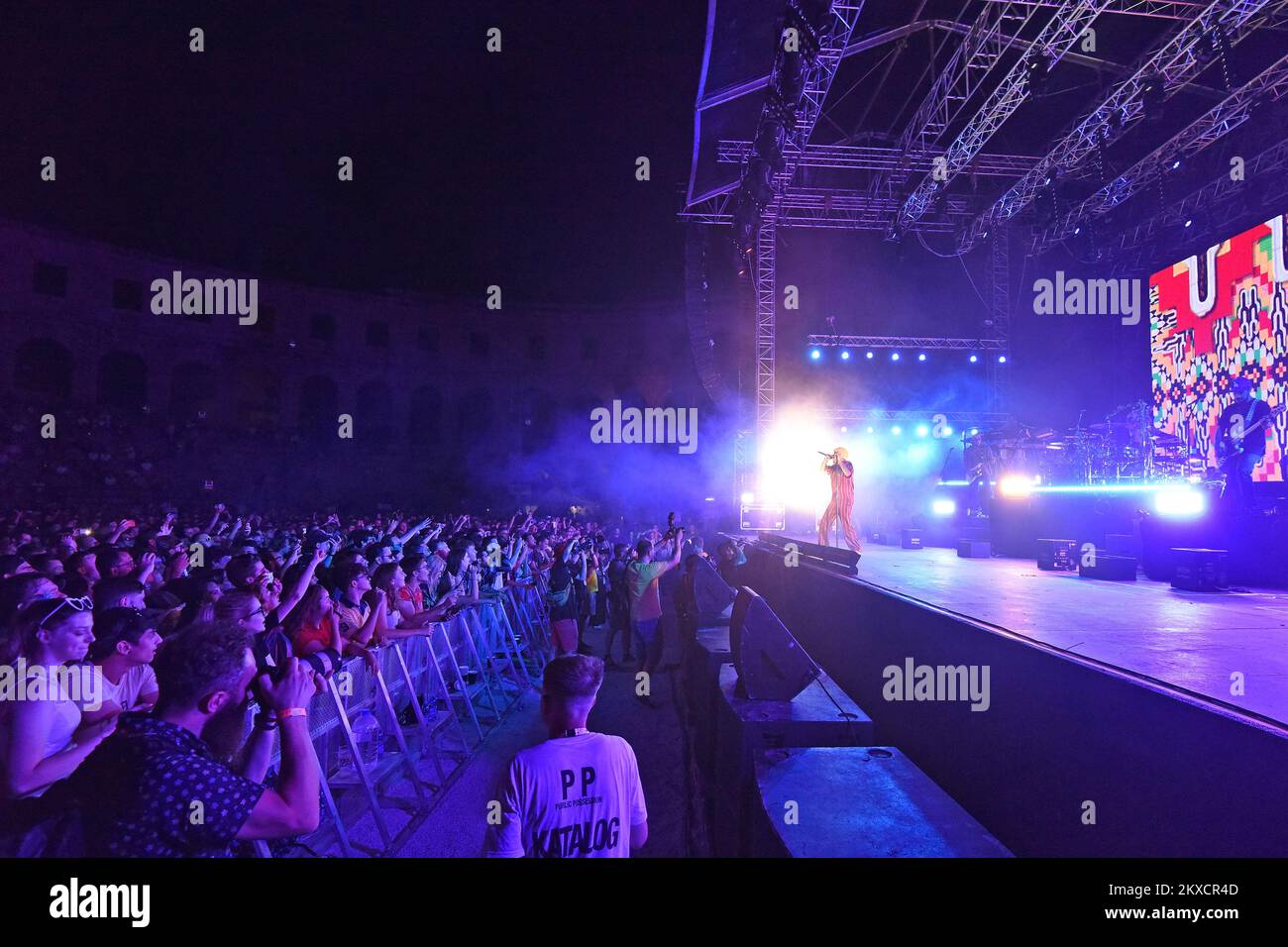 28.08.2019., Pula, Croatia - U.S singer and rapper Anderson .Paak ...