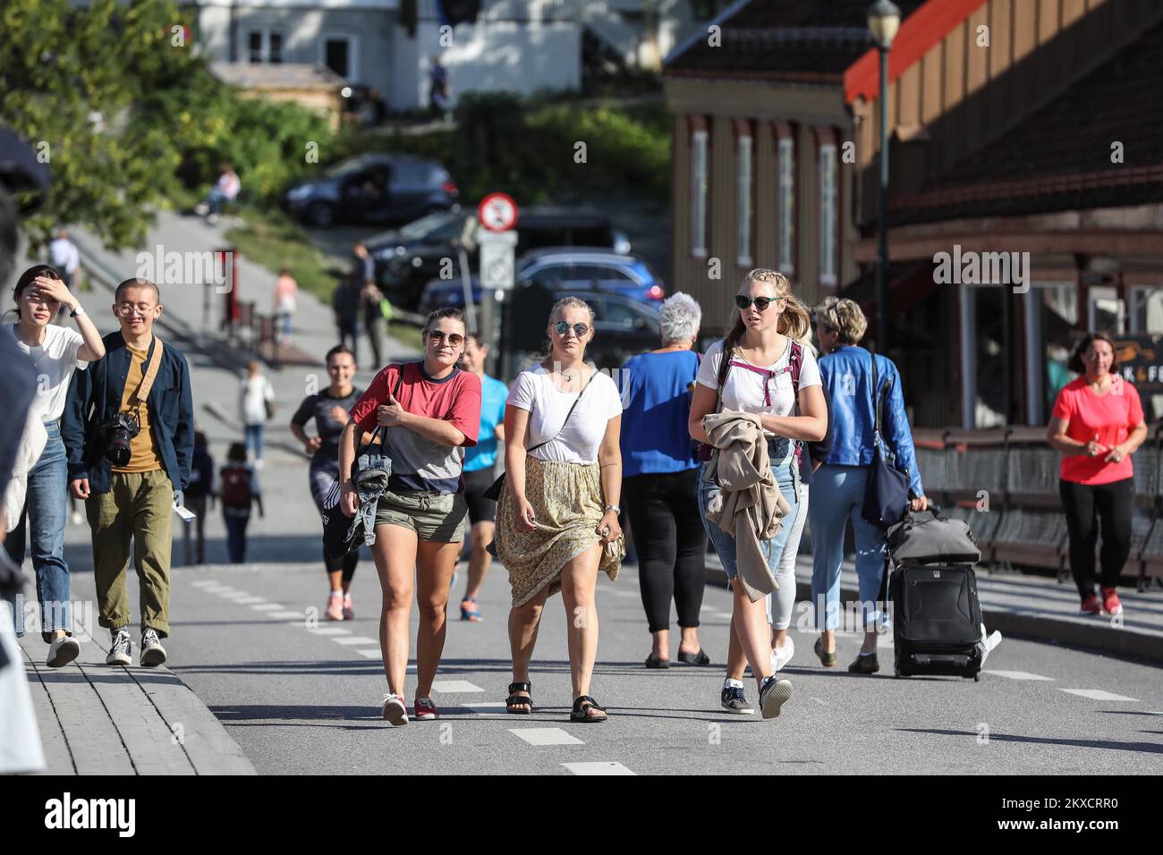 26.08.2019., Trondheim, Norway - With a population of 193,000 ...