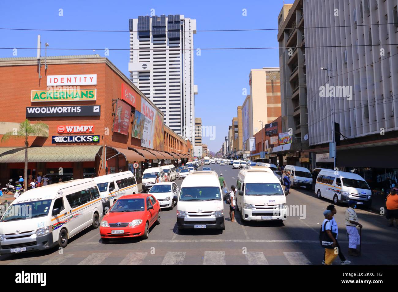 September 29 2022 - Pretoria in South Africa: Traffic intersection in ...