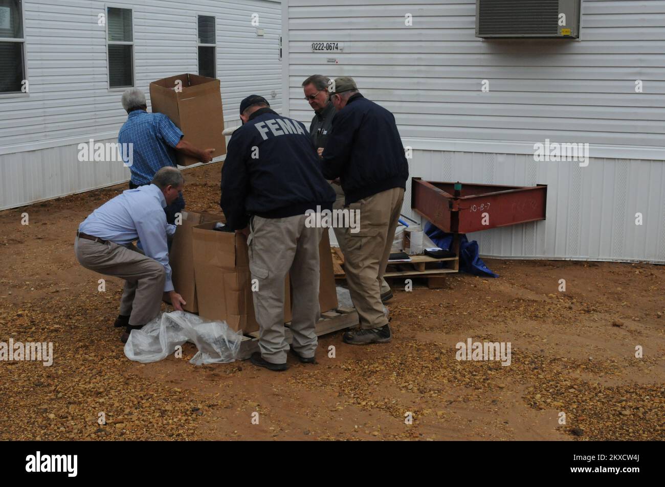 First tenant Moves In FEMA Temporary Housing Unit in Alabama. Alabama ...