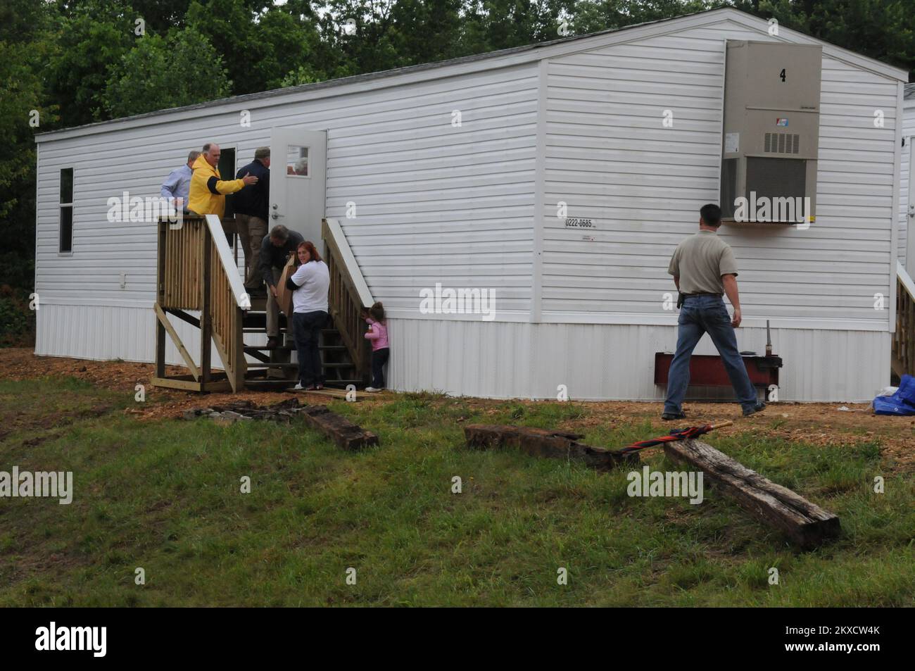 FEMA Temporary Housing Units on Site in Alabama. Alabama Severe Storms ...