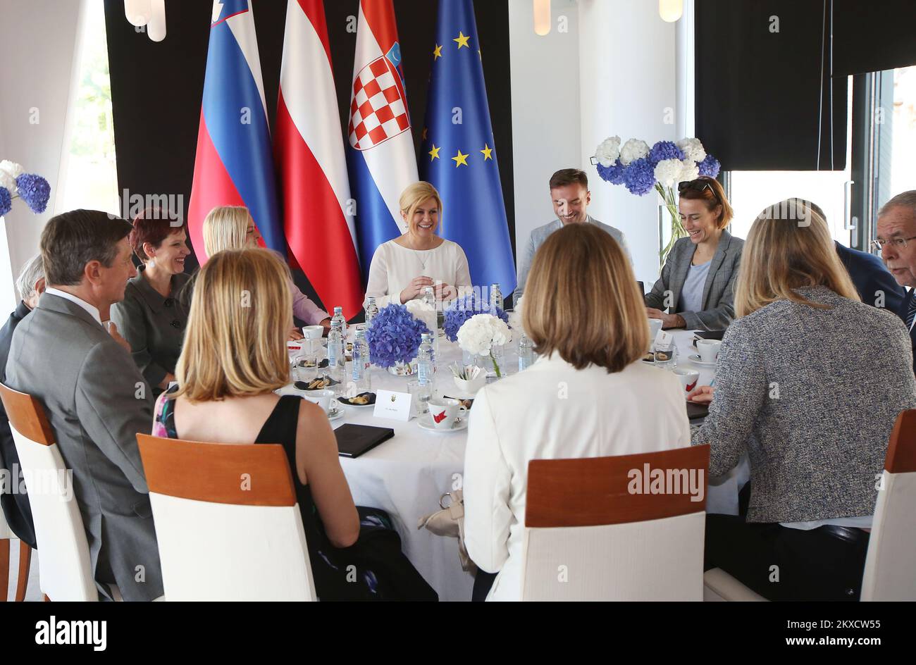 04.09.2019.,Sibenik - Croatian President Kolinda Grabar Kitarovic ...