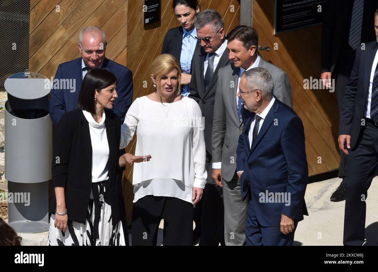 04.09.2019.,Sibenik - Croatian President Kolinda Grabar Kitarovic ...