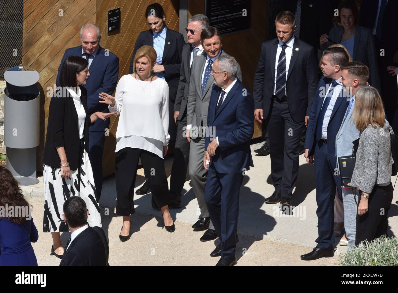 04.09.2019.,Sibenik - Croatian President Kolinda Grabar Kitarovic ...