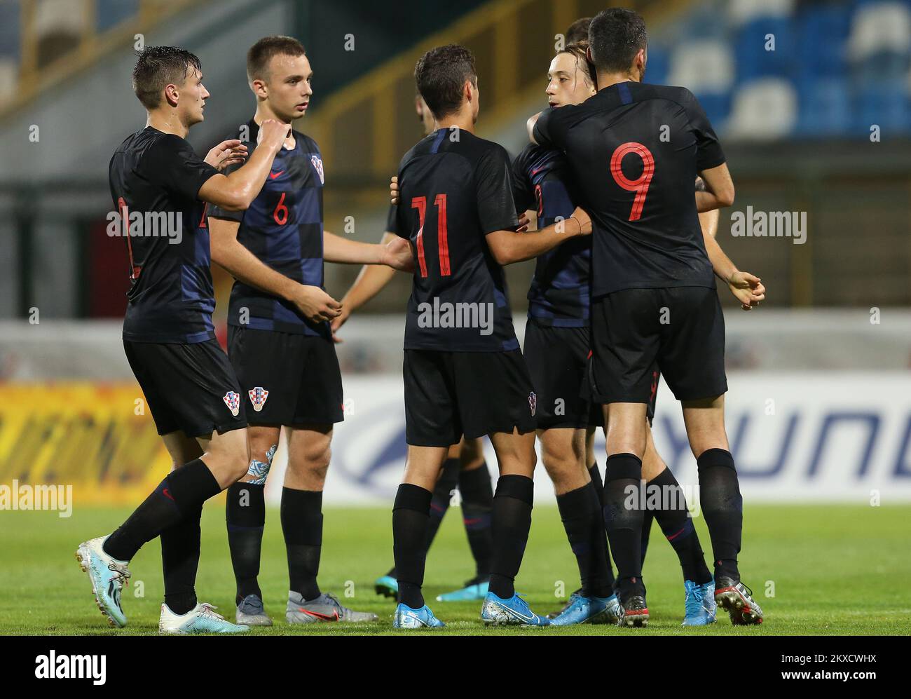05.09.2019., Velika Gorica, Croatia - Friendly football match between ...