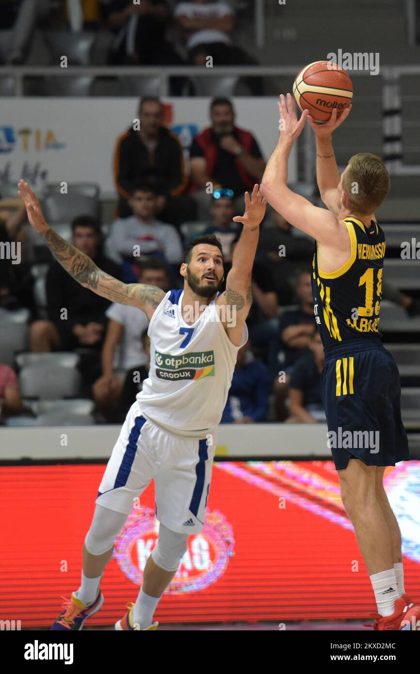 20.09.2018., Kresimir Cosic Hall, Zadar, Croatia - 6th Zadar Basketball ...